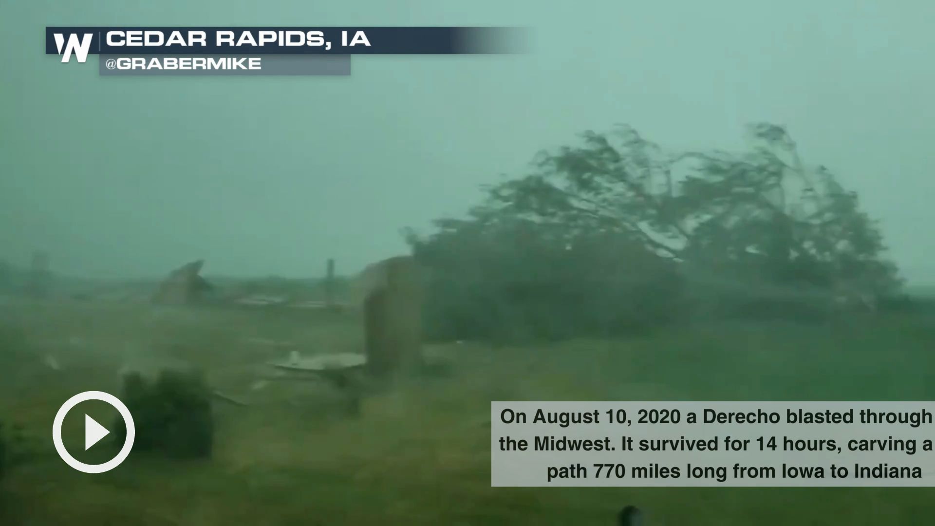 August 10: 3 Year Anniversary of Midwest Derecho - WeatherNation