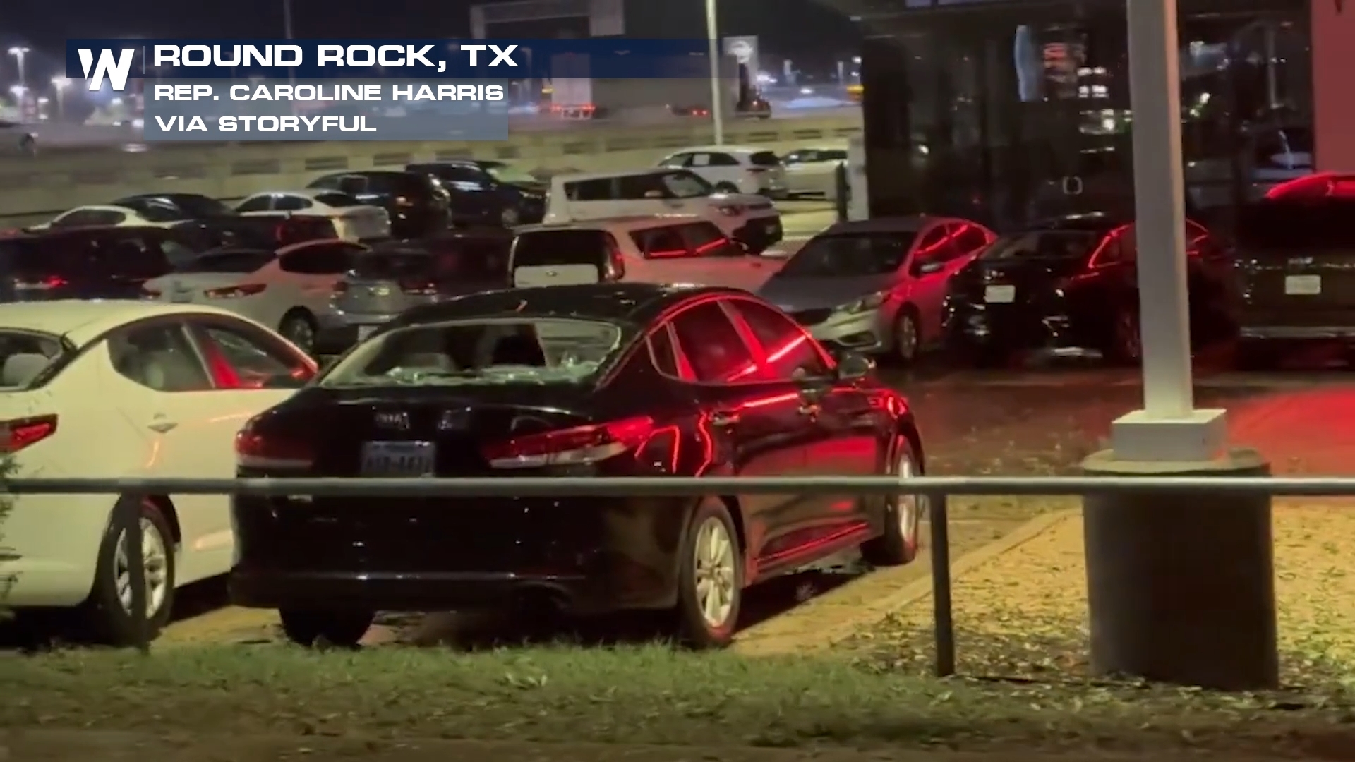 After Baseball Hail in Texas Destroys Cars, Threat Shifts West ...