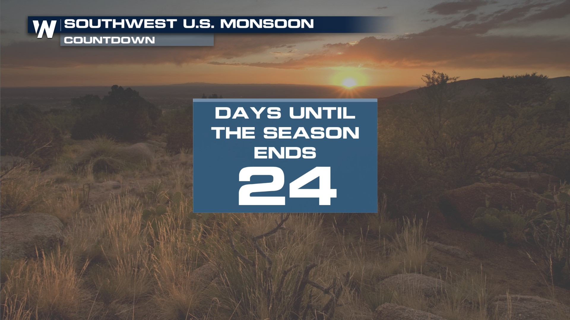 Monsoon Season: Less than 1 Month to Go - WeatherNation