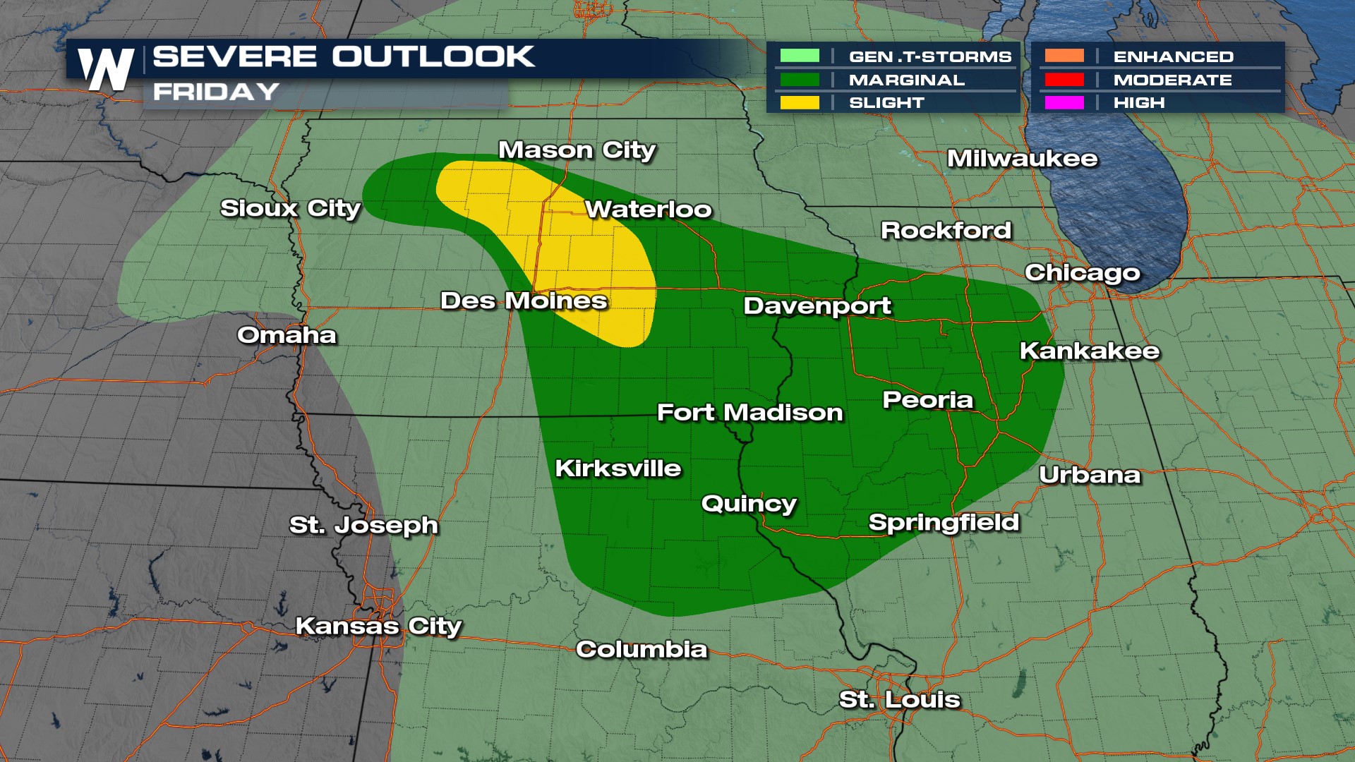 Increasing Tornado Threat in Iowa - WeatherNation