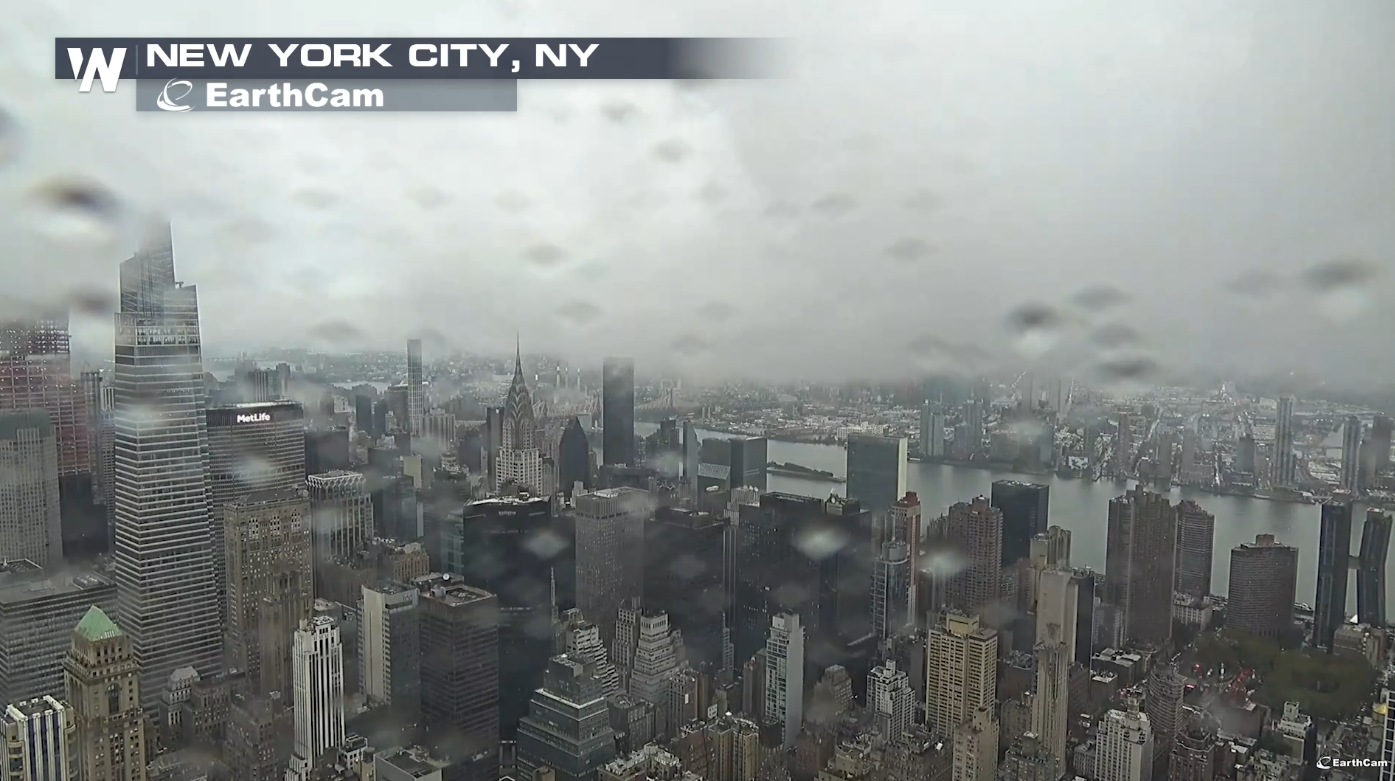 6th Rainy Weekend in a Row in NYC - WeatherNation