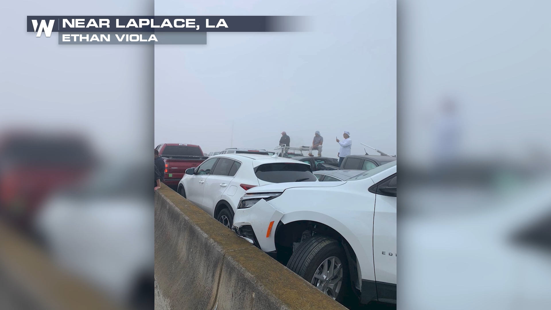 "Superfog" Leads to Huge Pile-Up near New Orleans - WeatherNation