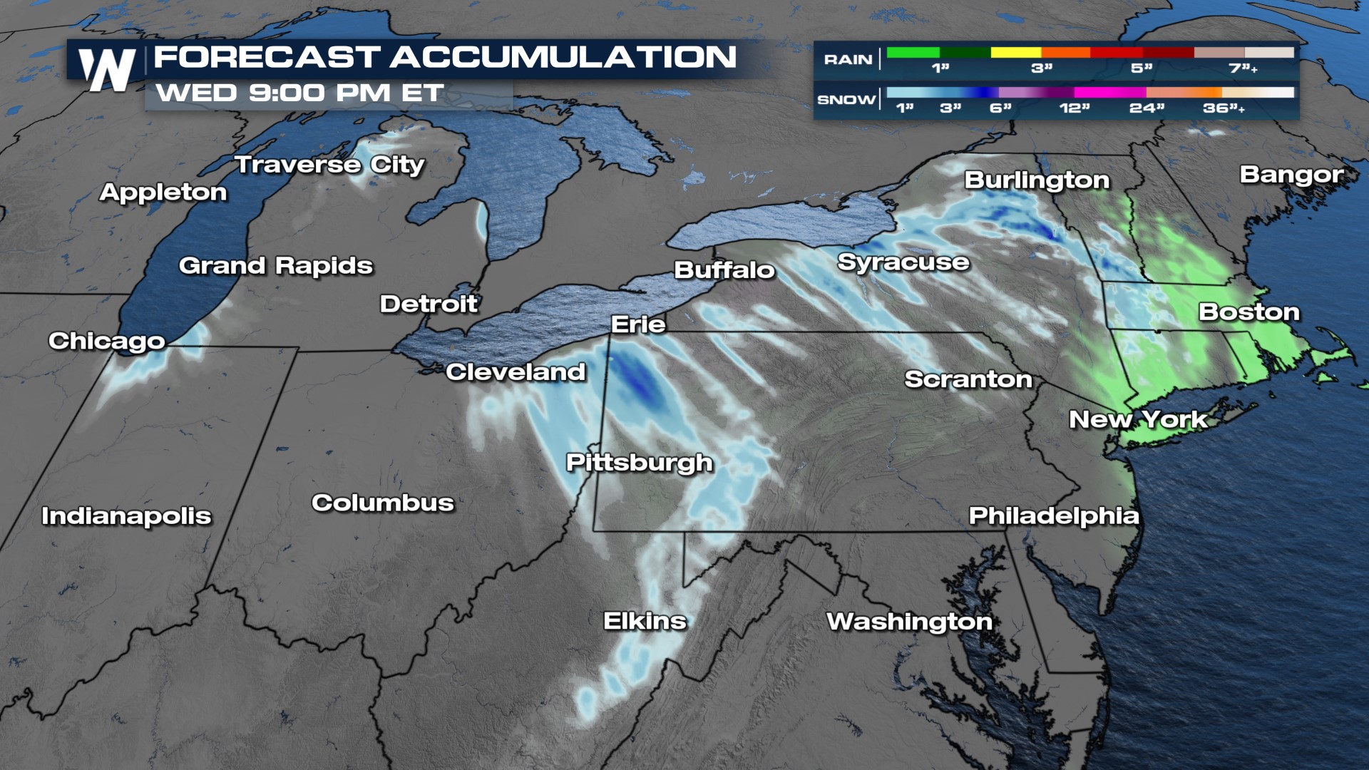 Rounds of Snow Continue in the Northeast - WeatherNation