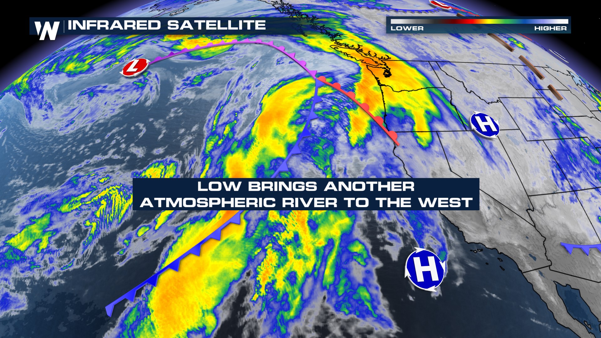 Atmospheric River Hits the West Coast this Weekend - WeatherNation