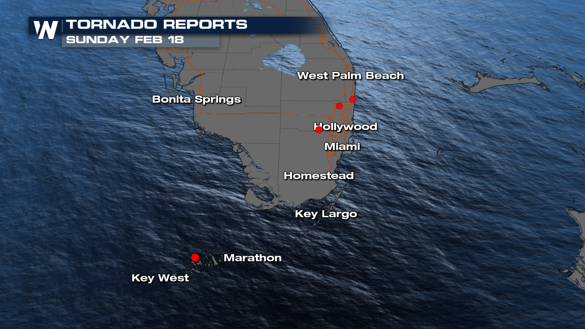 NWS In Key West Confirms 2 More Tornadoes From Sunday - WeatherNation