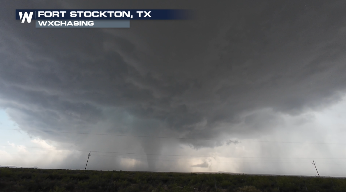Tornado Hits West Texas, Isolated Storms Tonight - WeatherNation