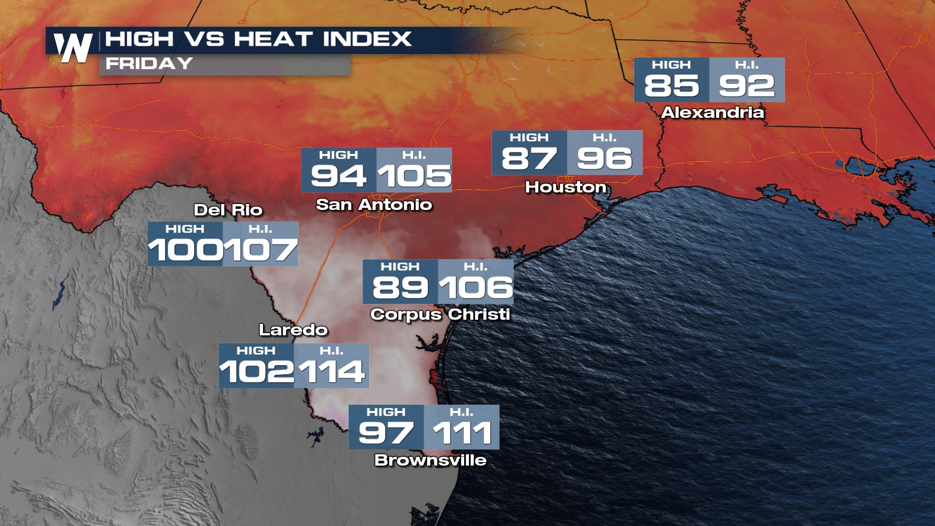 Heat Continues in Texas - WeatherNation