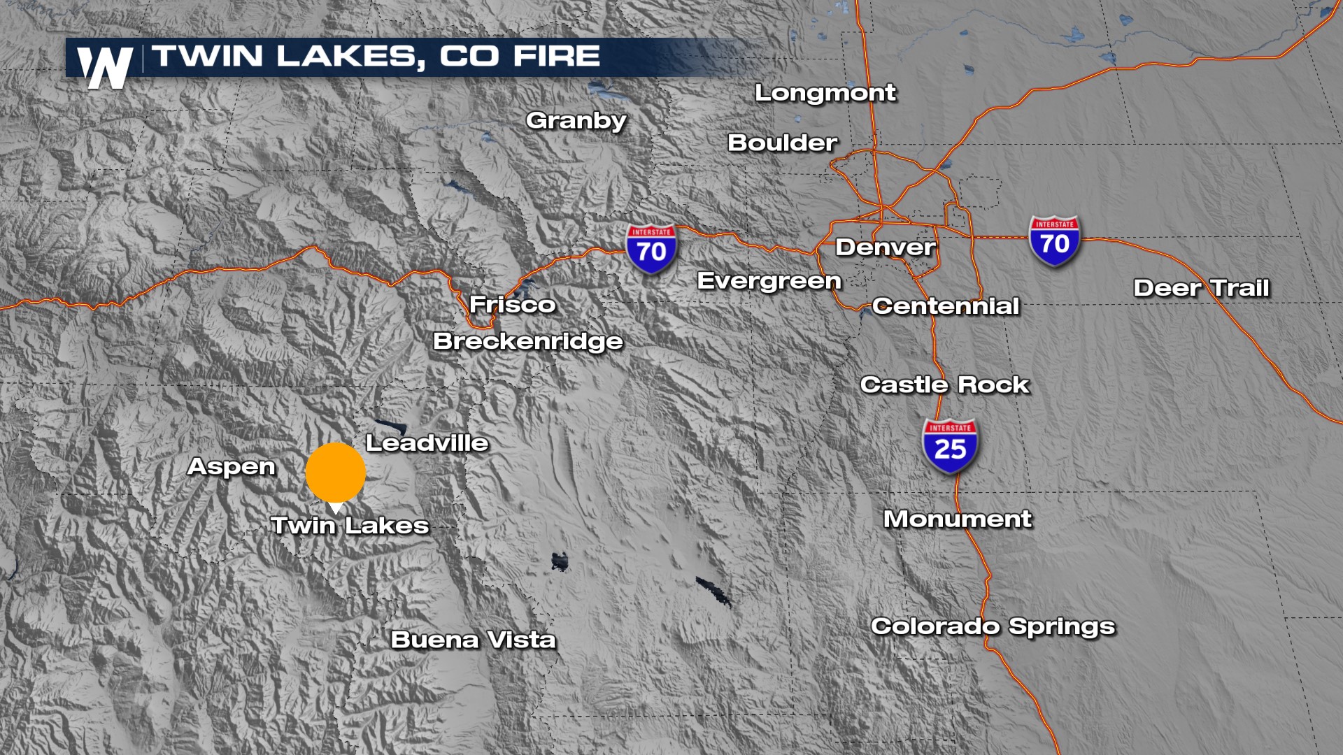New Fire Breaks Out in Colorado Mountains - WeatherNation