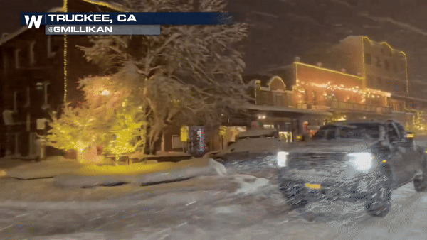 Sierra Nevada Mountains Pick Up More Snow Monday - WeatherNation