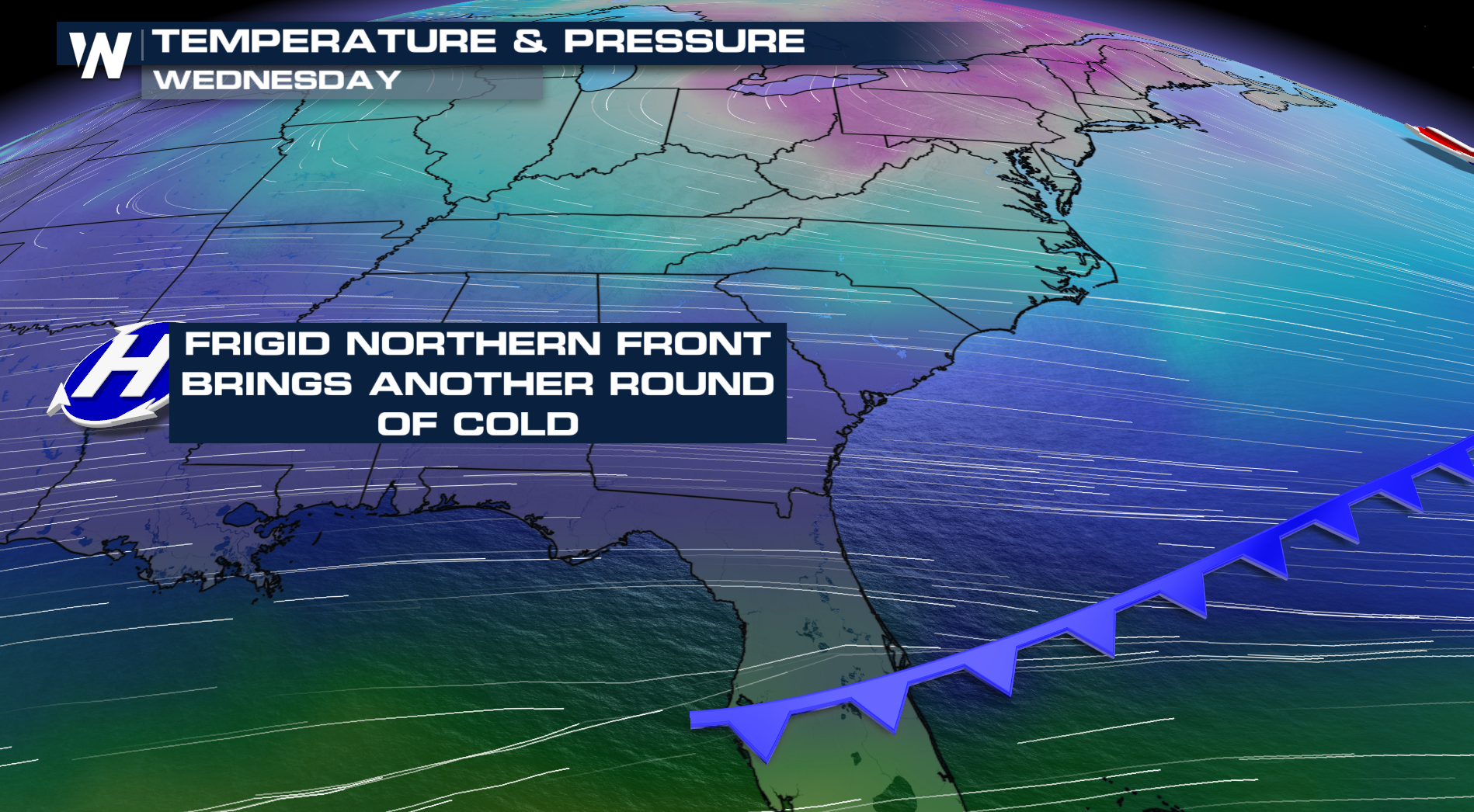 Another Blast of Cold Air For The South - WeatherNation