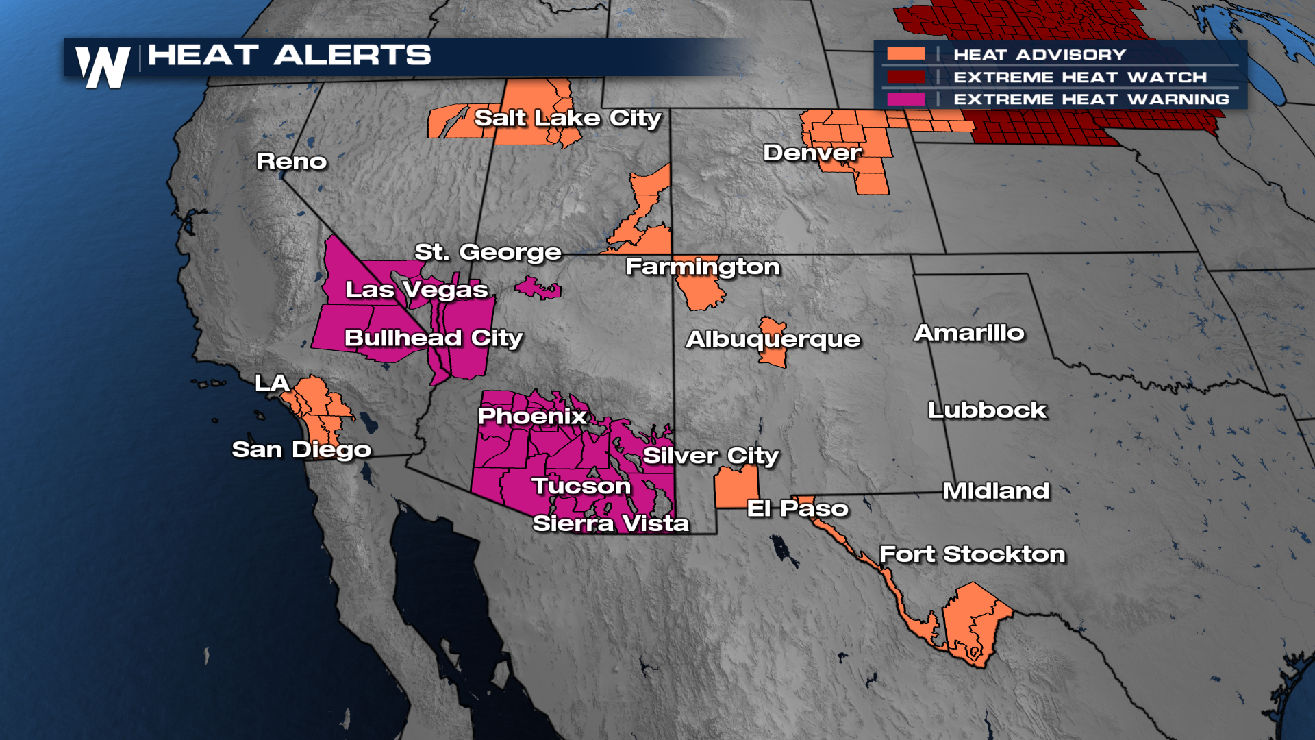 Record Breaking Heat in the Southwest - WeatherNation