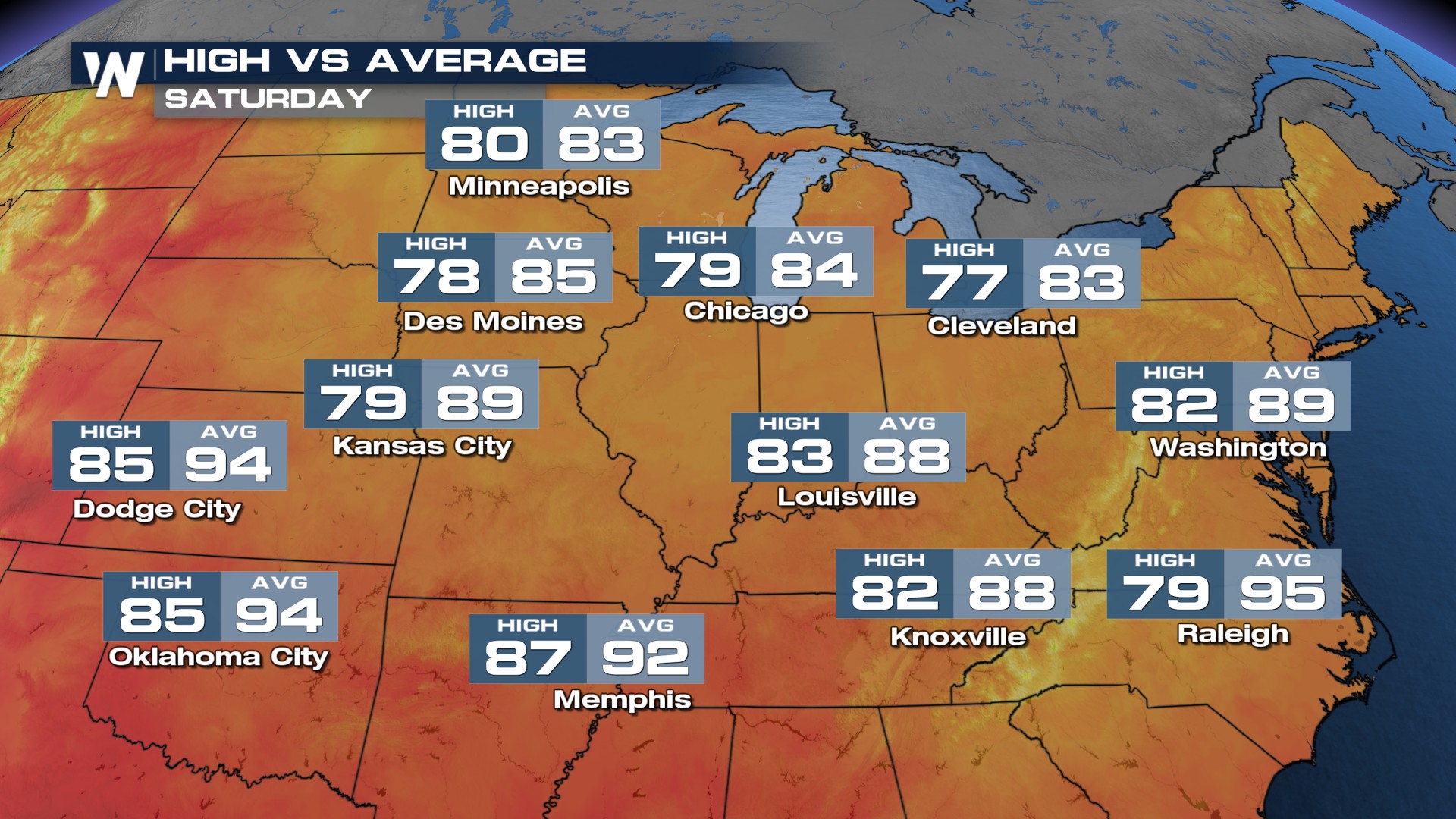 Relief Across the Country After Cold Front Passes Through - WeatherNation
