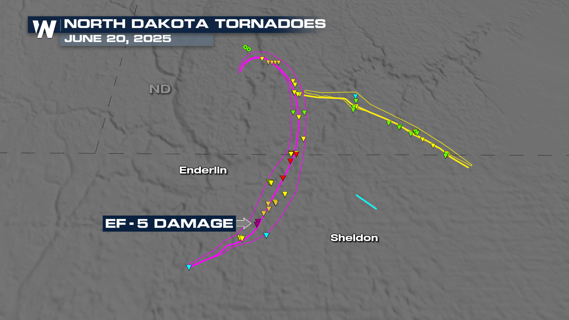 Upgraded North Dakota Tornado Ends EF-5 Drought - WeatherNation