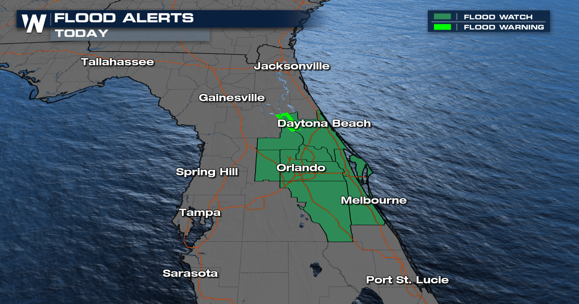 Flash Flood Emergency Triggered Sunday in Florida - WeatherNation