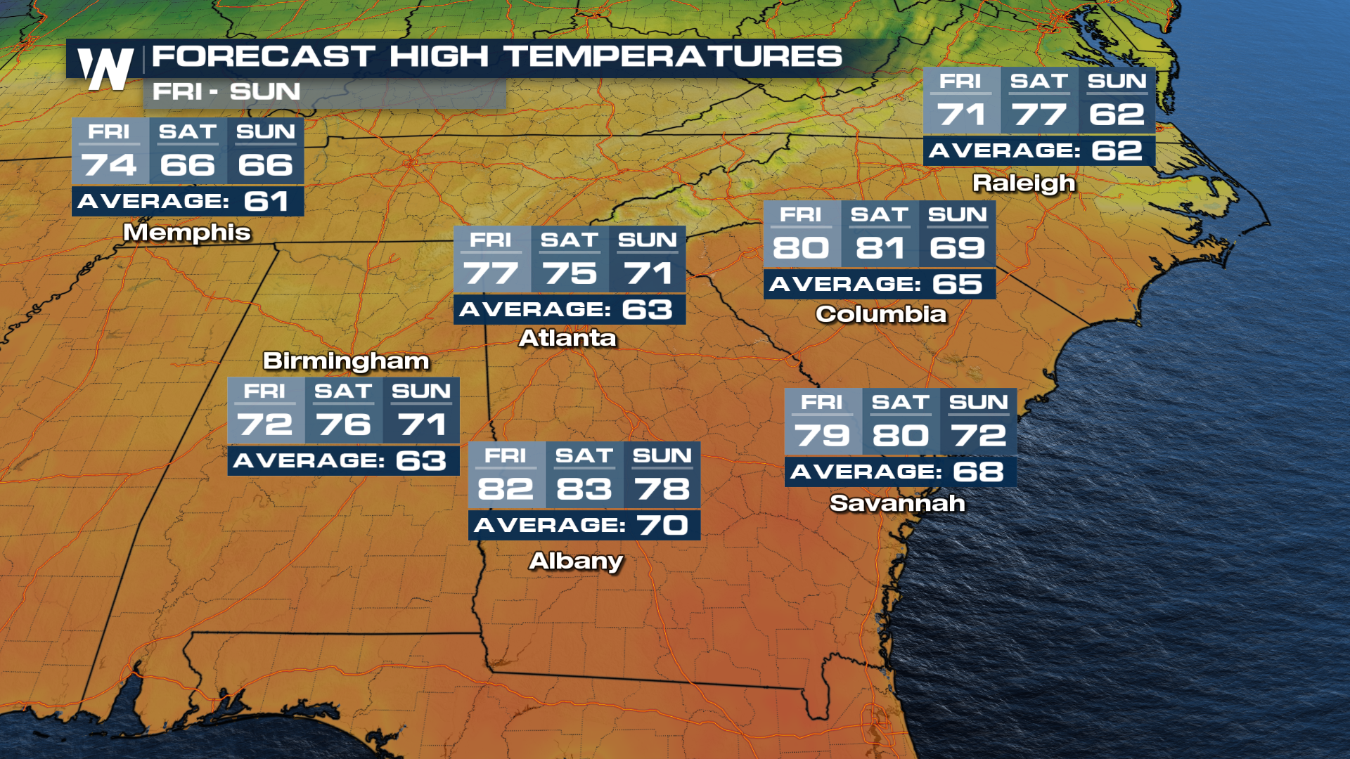 Multiple High Temperature Records Tumbling Again Thursday - WeatherNation