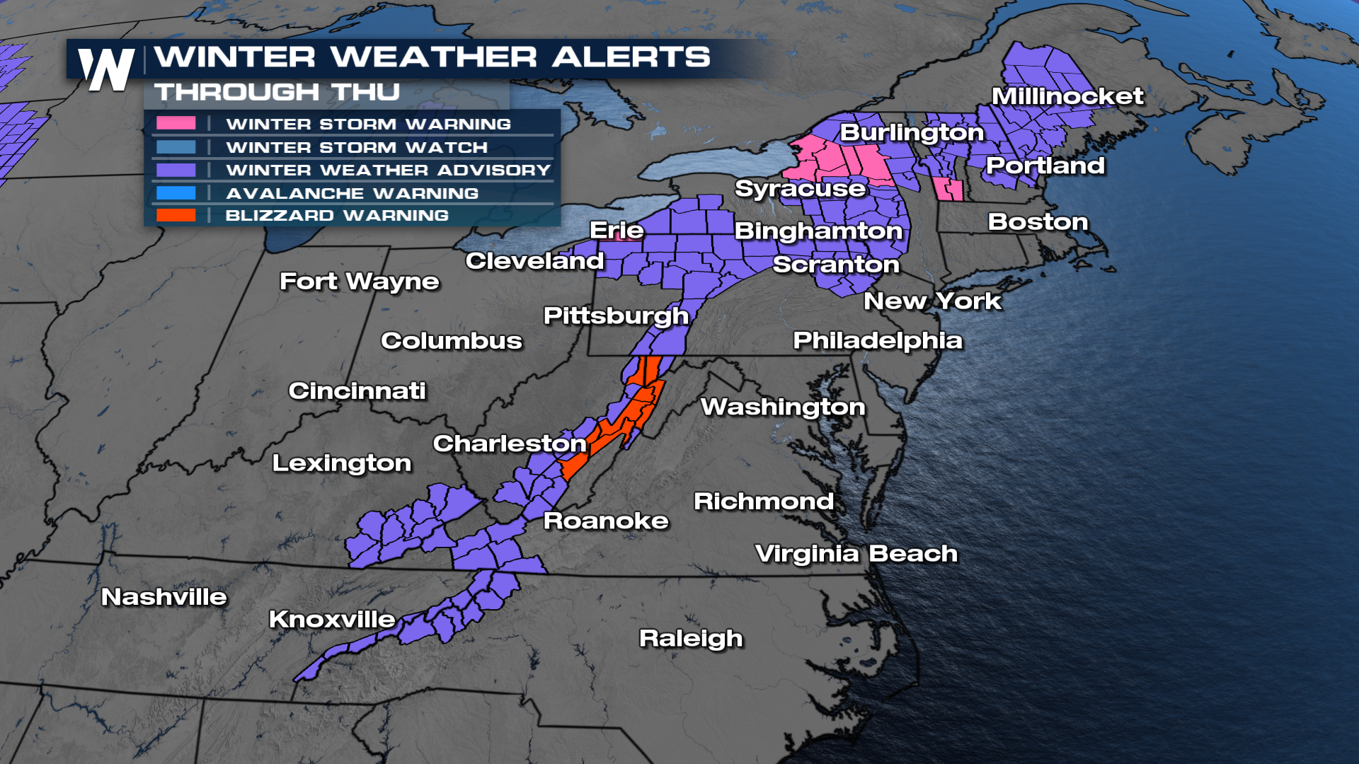 Blizzard Alerts Issued In West Virginia - WeatherNation