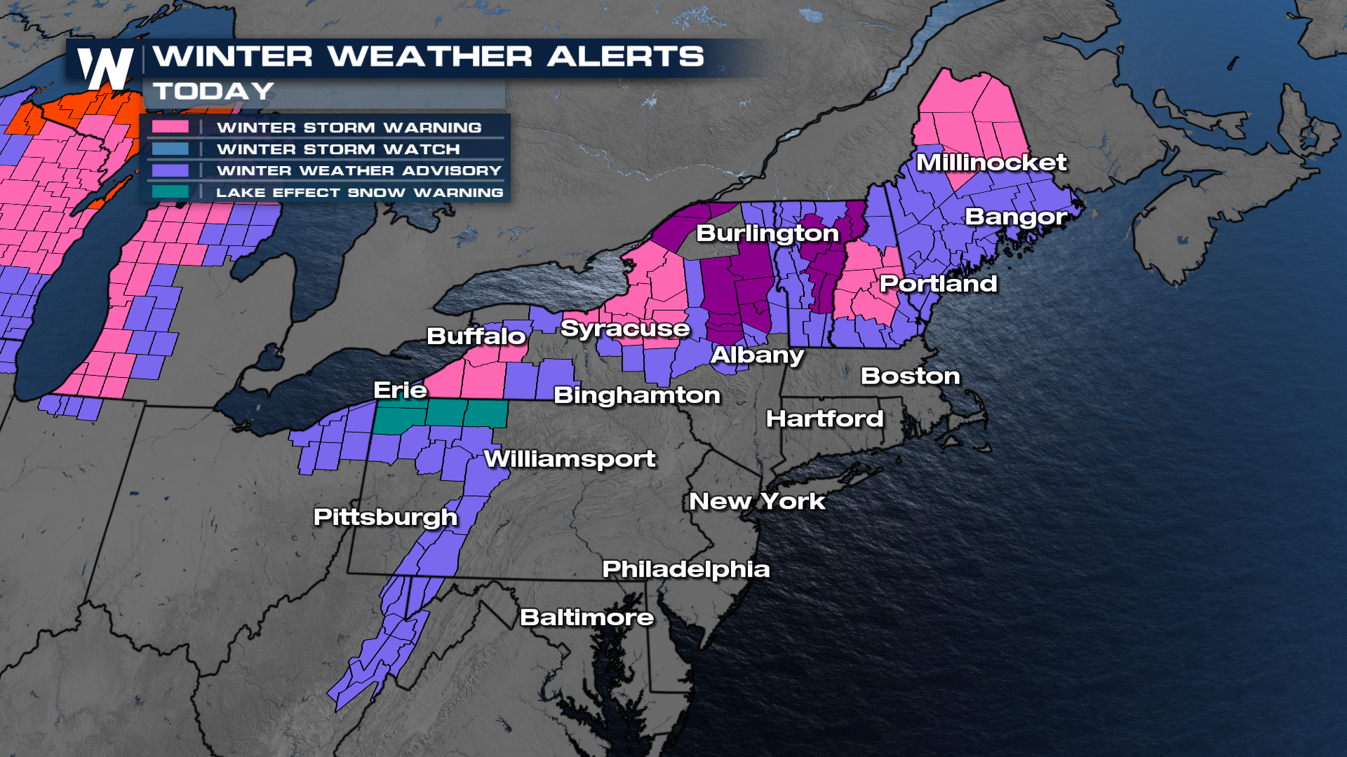 Another Round of Ice and Snow for the Northeast - WeatherNation