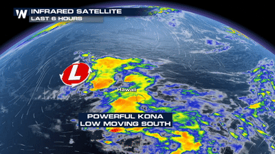 Kona Low Brings Hazardous Weather to Hawaii - WeatherNation