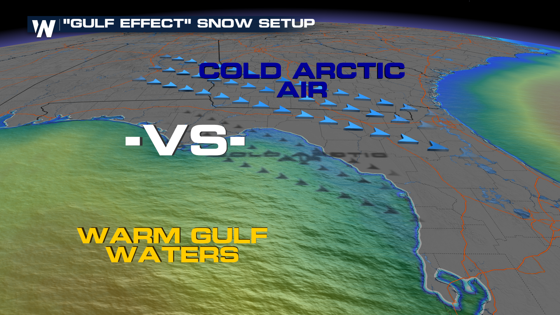 Gulf-Effect Snow Possible This Weekend - WeatherNation