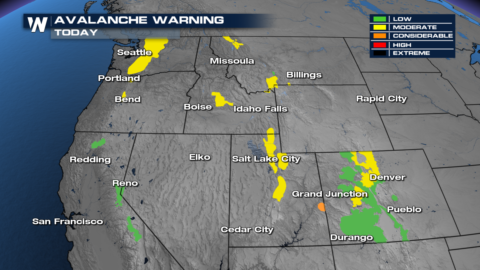 Avalanche Danger Continues Out West - WeatherNation