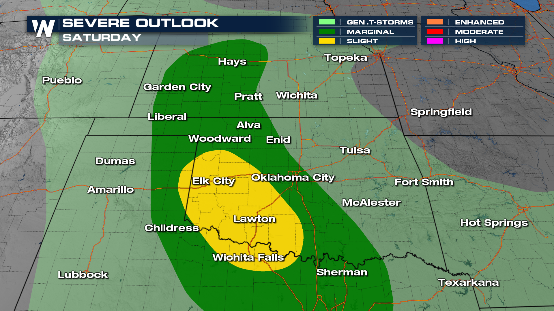 Severe Threat Increasing for the Southern Plains - WeatherNation