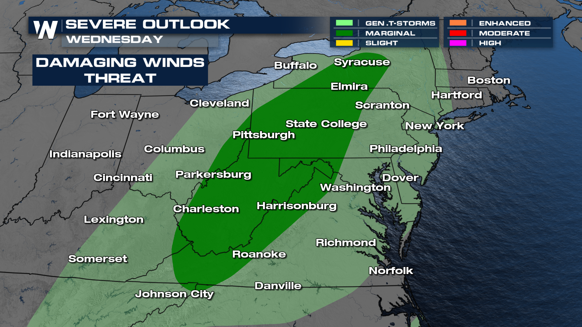 Midweek Front Brings Severe Weather to the Plains and Northeast ...