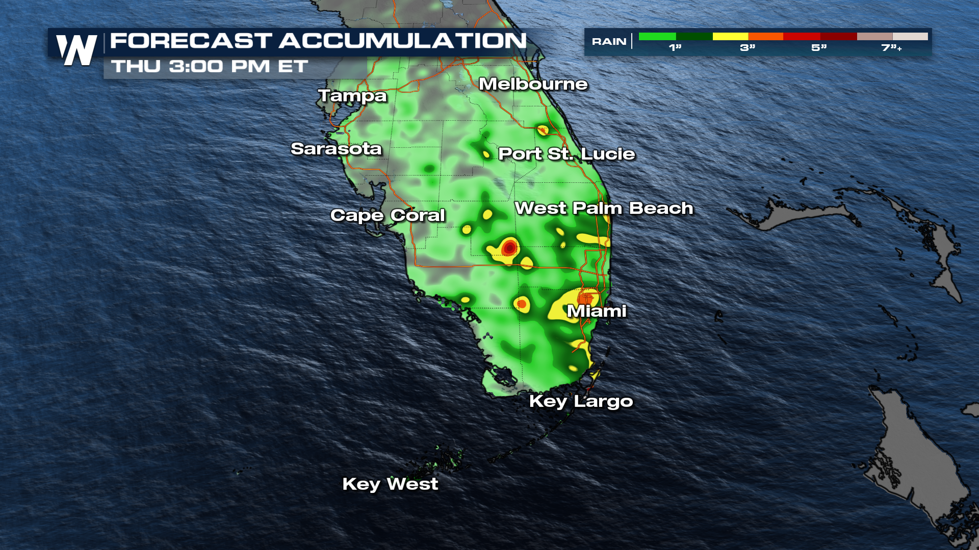 Florida Storms Bring Isolated Flooding - WeatherNation
