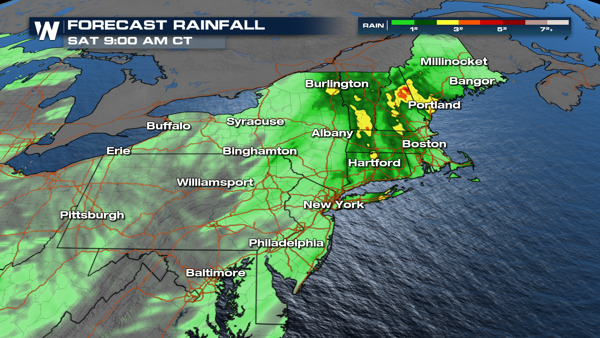 Stormy and Wet Weather Continues for the Northeast - WeatherNation