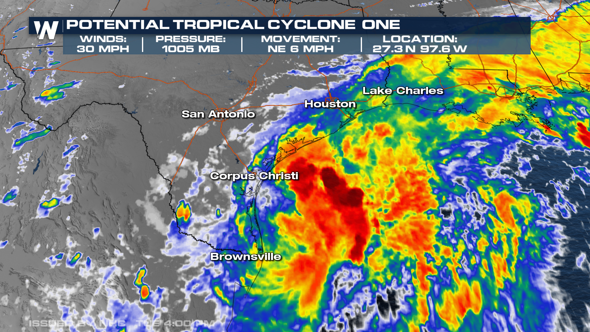 PTC ONE: First Forecast Cone of the Atlantic Basin - WeatherNation